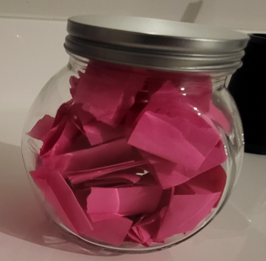 Joyfulness Jar Challenge - Strength in My Story